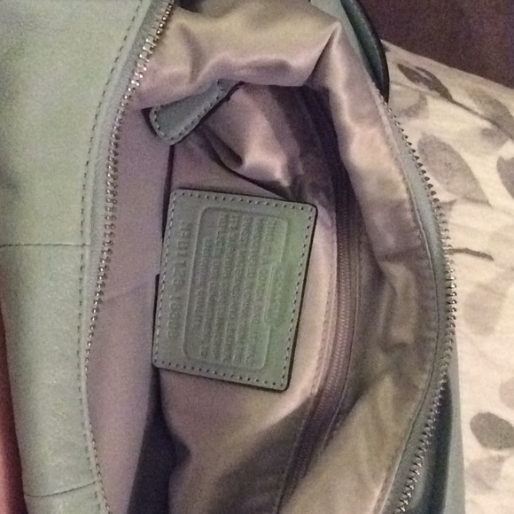 Coach | Bags | Coach Light Blue Leather Purse Nwt | Poshmark